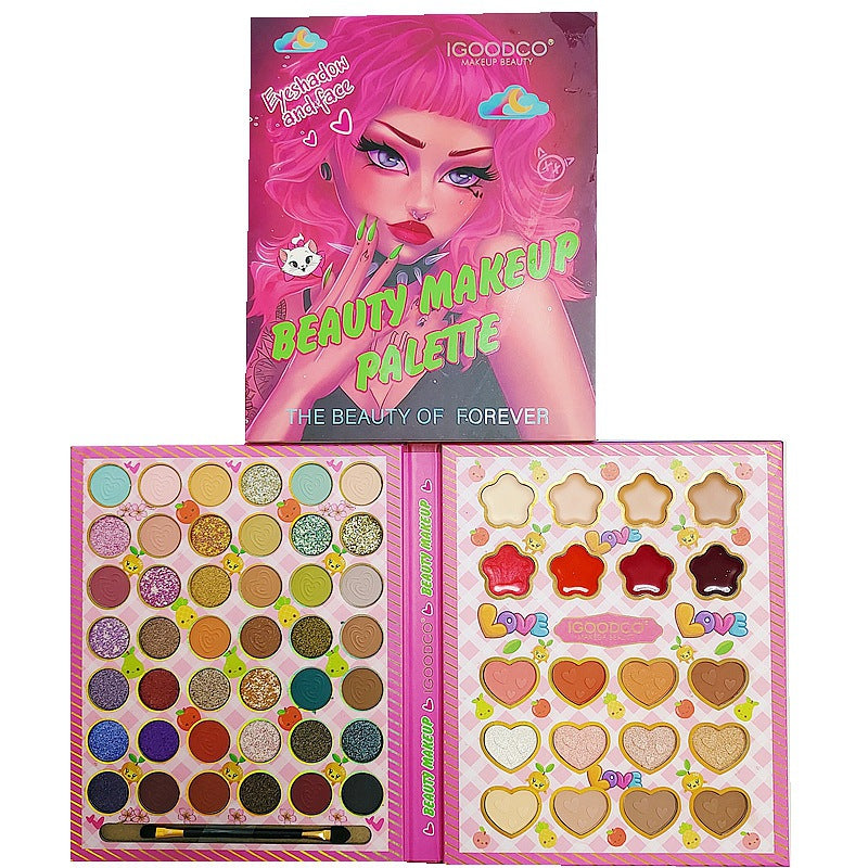 Luxurious 57-Shade Eyeshadow Palette